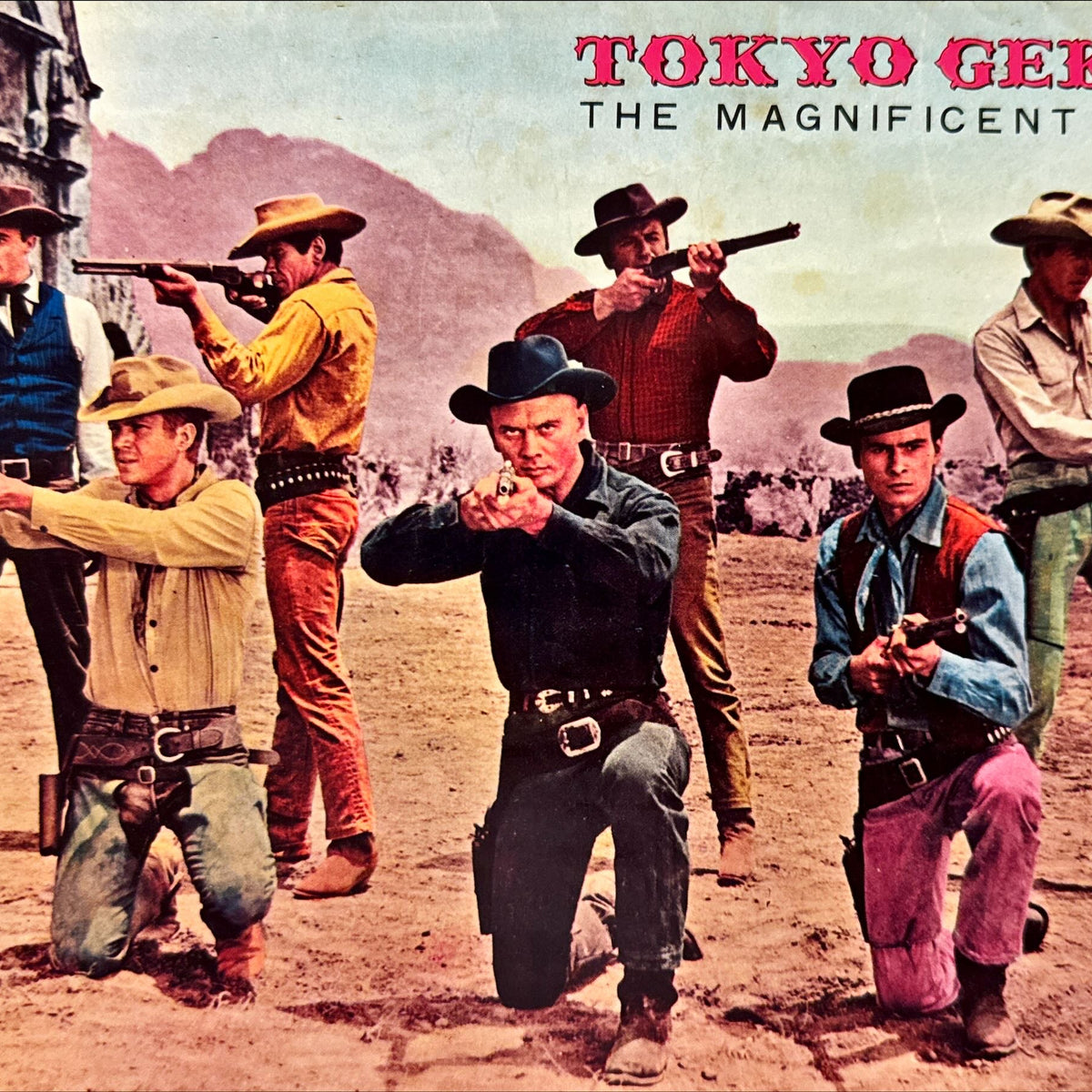 "The Magnificent Seven", Original Release Japanese Movie Pamphlet Post ...