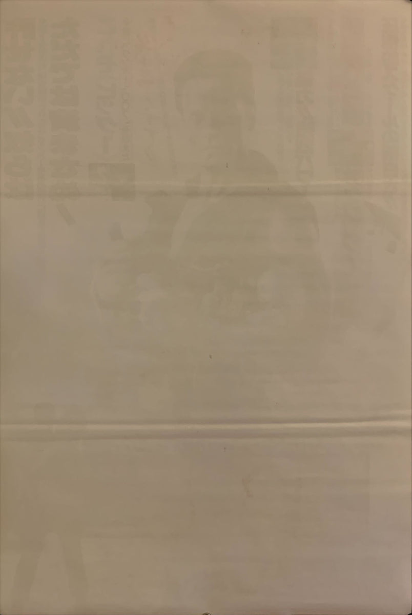 "Commando", Original Release Japanese Movie Poster 1985, B2 Size (51 x ...