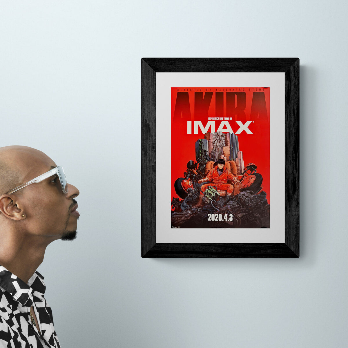 "Akira", Original IMAX Release Japanese Movie Poster 2020, B5 Size (18 ...