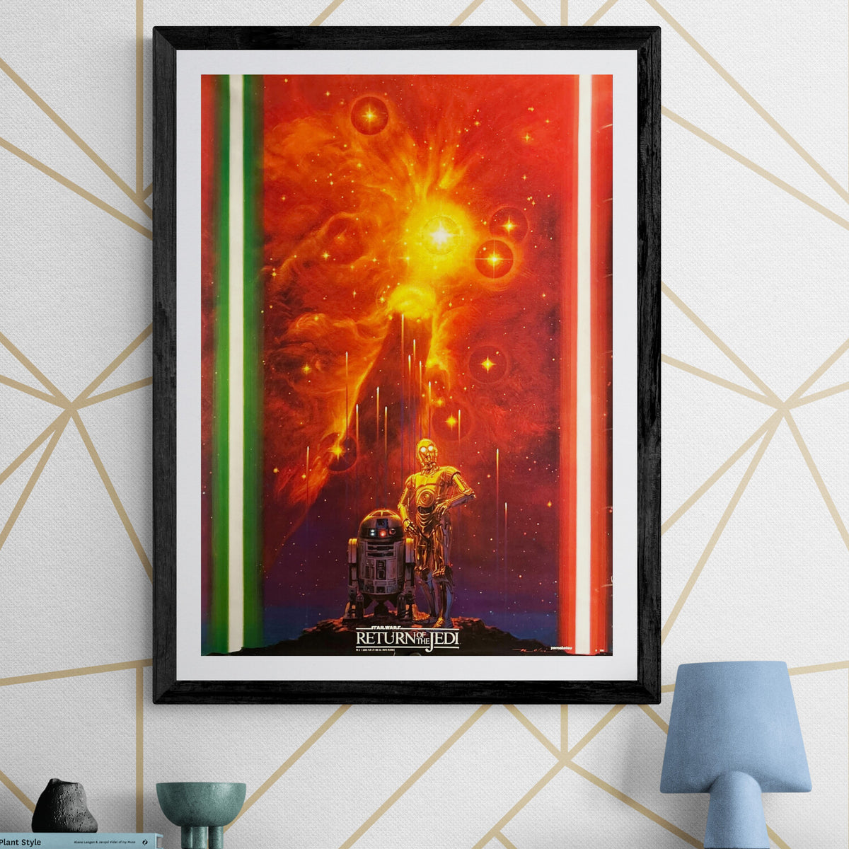 "Return of the Jedi", AKA Starfall, Special Poster Produced Under Lice ...