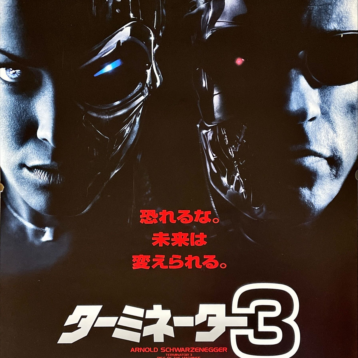 "Terminator 3: Rise of the Machines", Original Release Japanese Movie ...